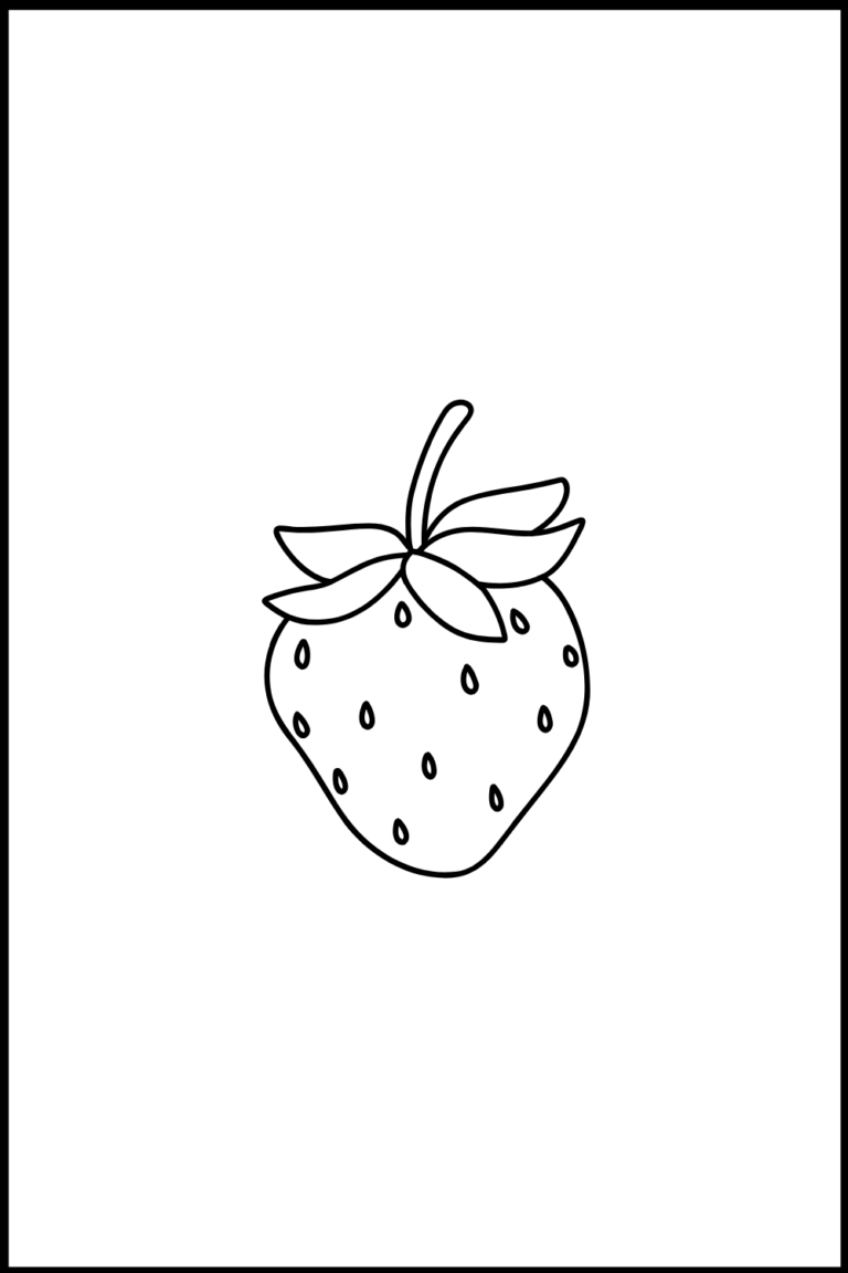 66+ Easy Strawberry Doodle Ideas to Draw - Artist Been