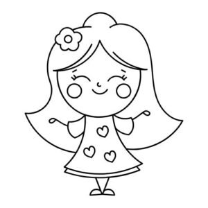 90+ Simple and Easy Coloring Pages - Artist Been