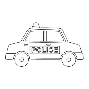 50+ Super Easy Car Coloring Pages for Kids - Artist Been