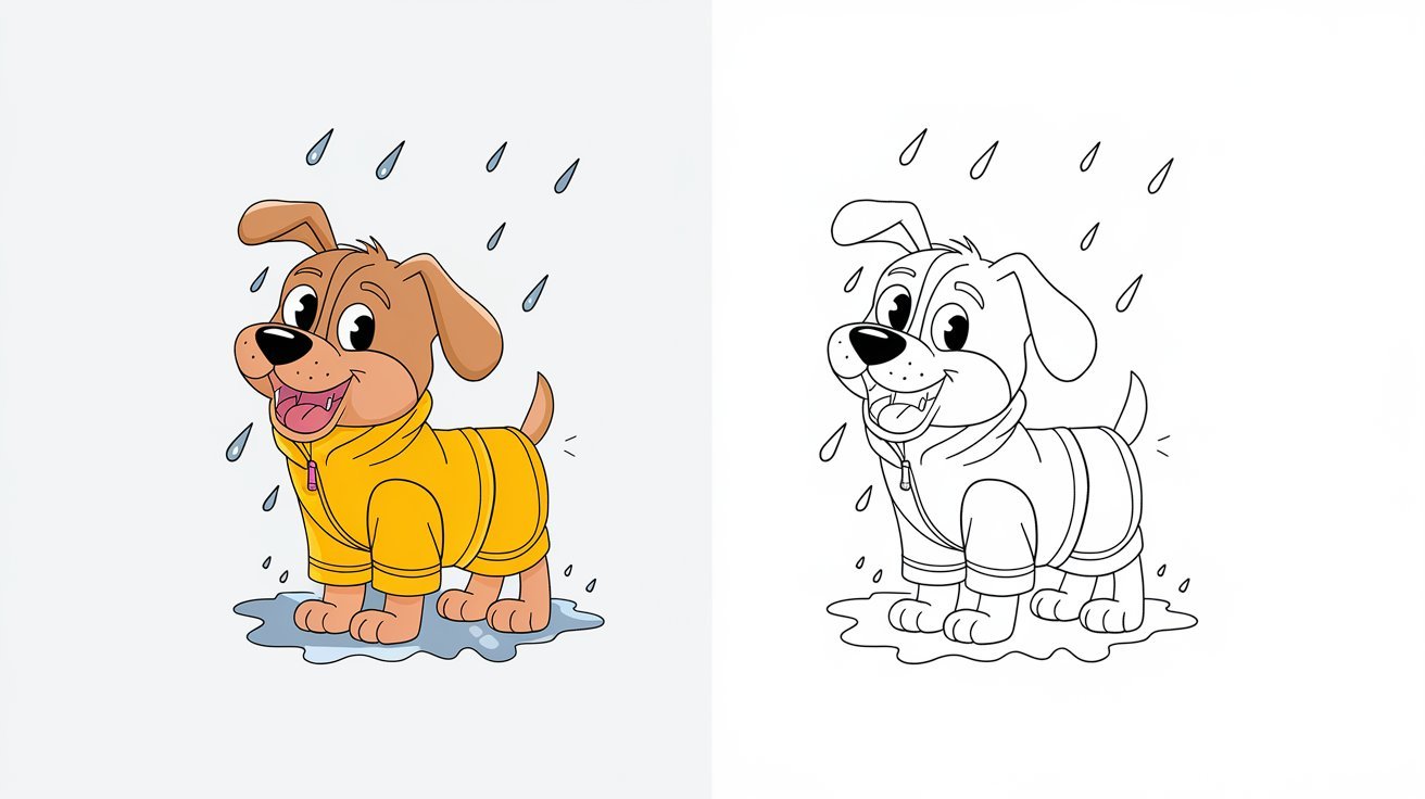 15 Fun and Creative Dog Coloring Pages 🐾 Perfect for All Ages - Artist Been