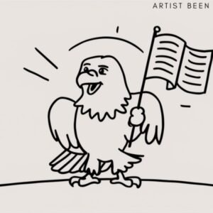 15 Easy Eagle Drawing Ideas for Beginners 🦅 - Artist Been