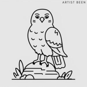 15 Easy Hawk Drawing Ideas for Beginners 🦅 - Artist Been