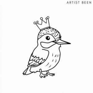 15 Easy and Cute Kingfisher Drawing Ideas for Beginners 🐦🎨 - Artist Been