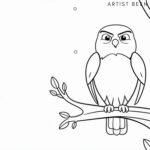 15 Easy Hawk Drawing Ideas for Beginners 🦅 - Artist Been