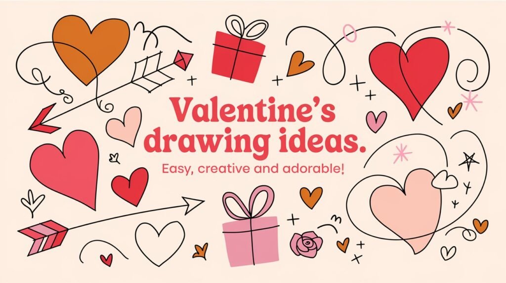Valentine's Drawing Ideas: Easy, Creative and Adorable Concepts ️🎨 ... Valentine's Drawing Ideas: Easy, Creative and Adorable Concepts ️🎨 ...