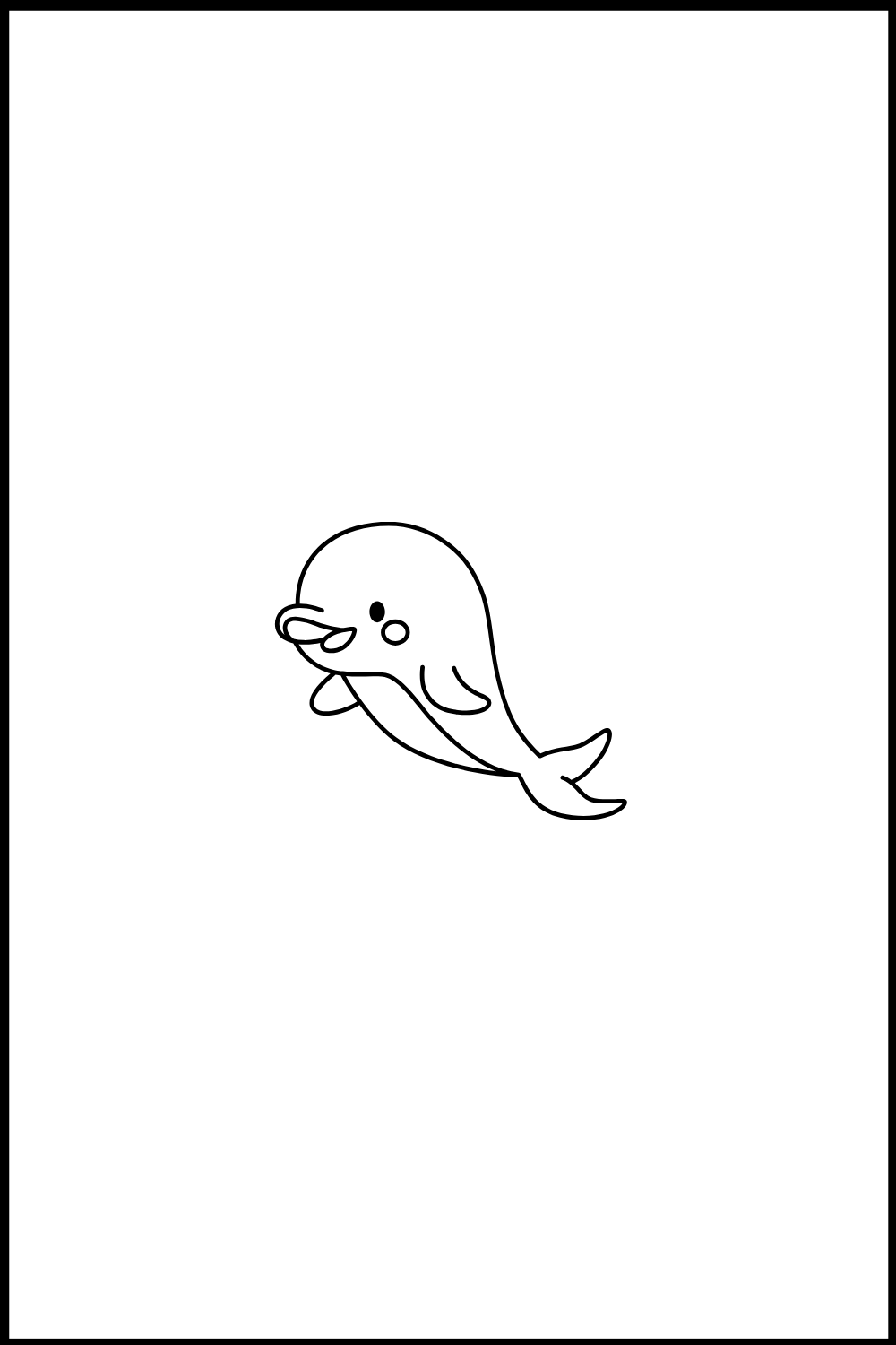 50+ Cute Dolphin Doodles Ideas to Draw - Artist Been