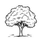 30 Easy Tree Drawing Ideas for Beginners - Artist Been