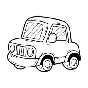 35+ Easy Car Drawing Ideas for Beginners - Artist Been