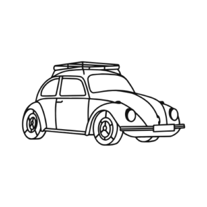 35+ Easy Car Drawing Ideas for Beginners - Artist Been