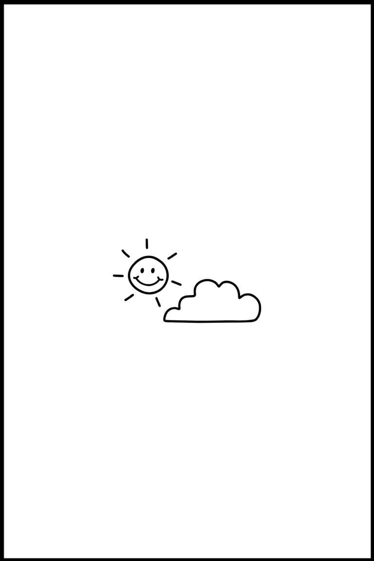 40+ Easy Nature Doodles Art Ideas for Kids and Beginners - Artist Been