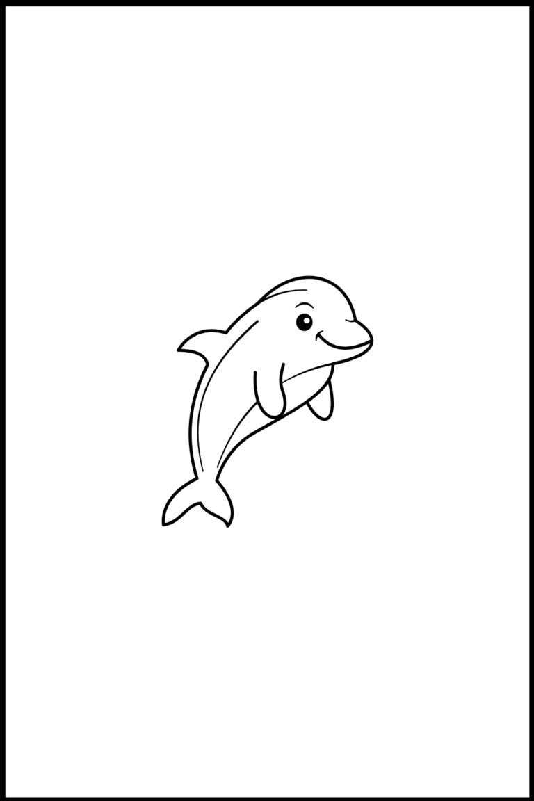 50+ Cute Dolphin Doodles Ideas to Draw - Artist Been