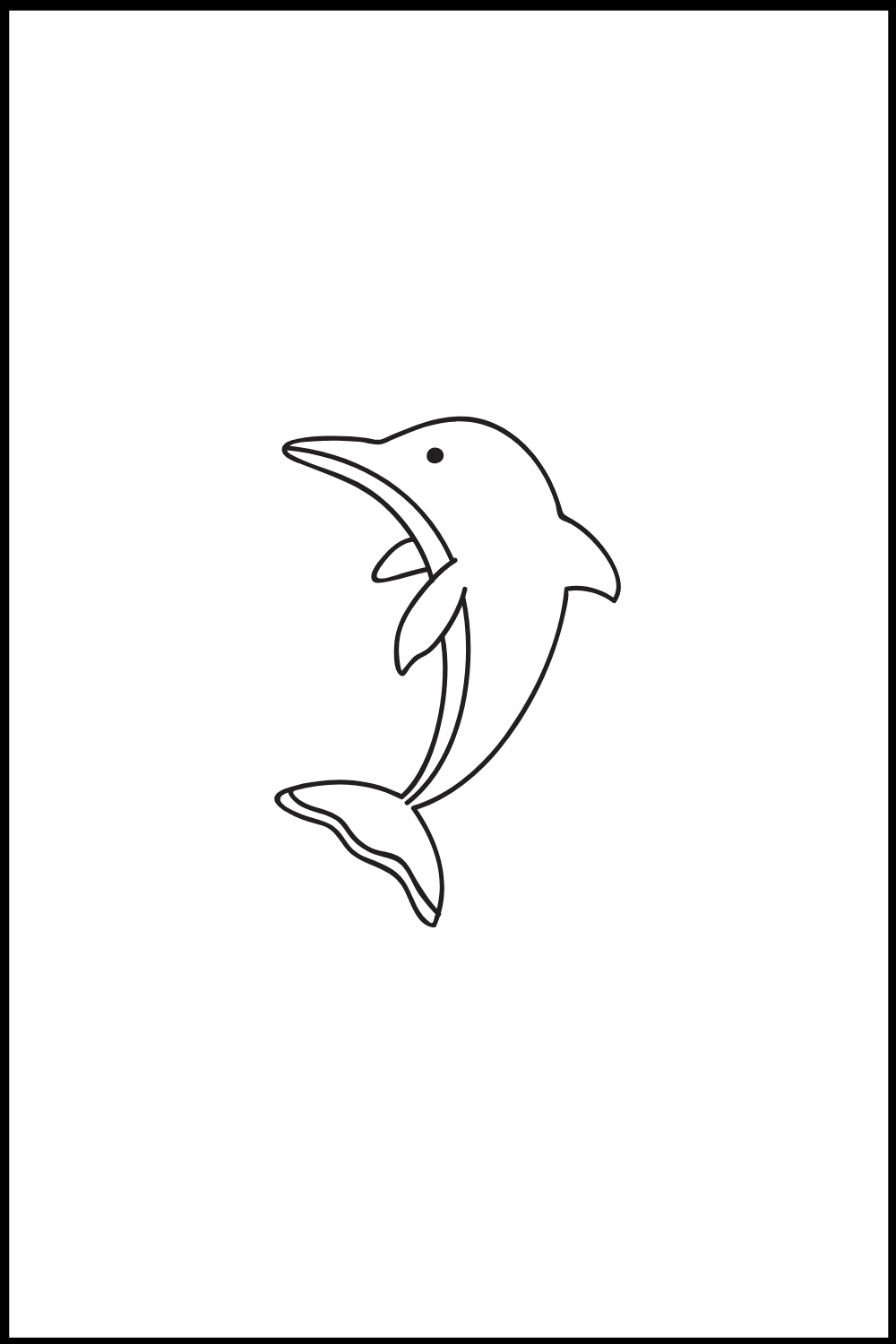 50+ Cute Dolphin Doodles Ideas to Draw - Artist Been