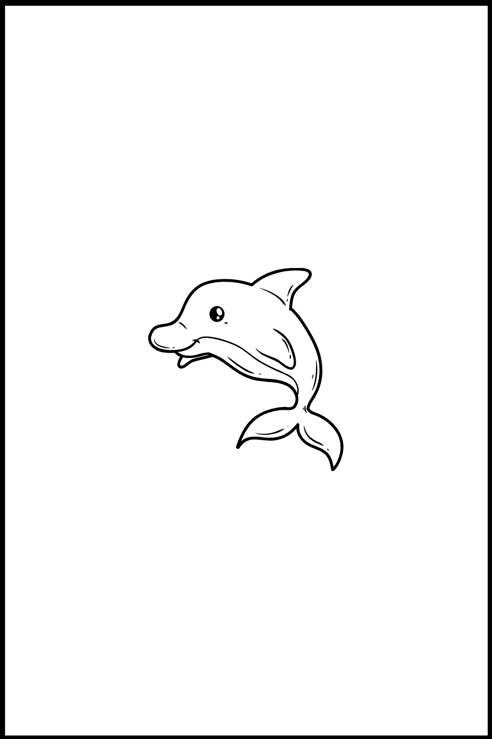 50+ Cute Dolphin Doodles Ideas to Draw - Artist Been