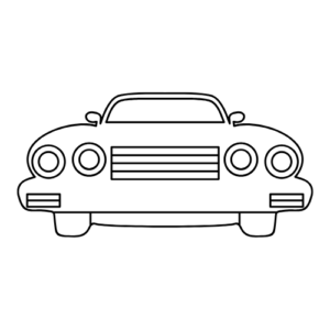 35+ Easy Car Drawing Ideas for Beginners - Artist Been
