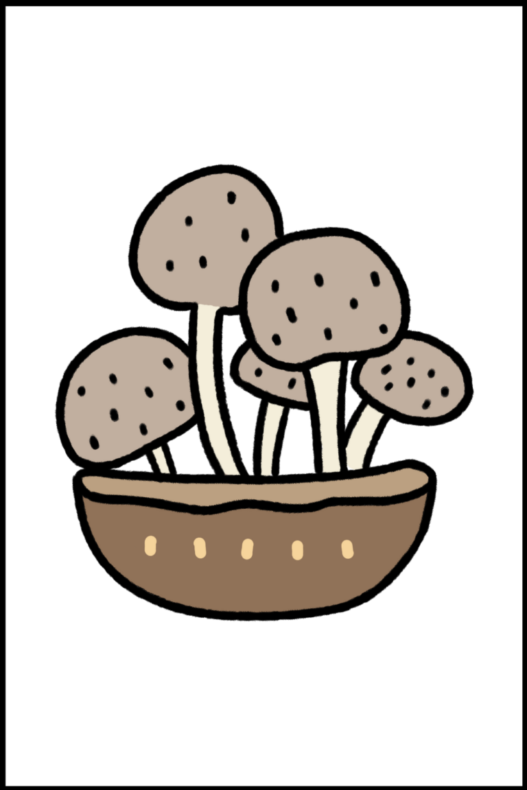 50+ Easy Mushroom Doodle Drawing Ideas - Artist Been