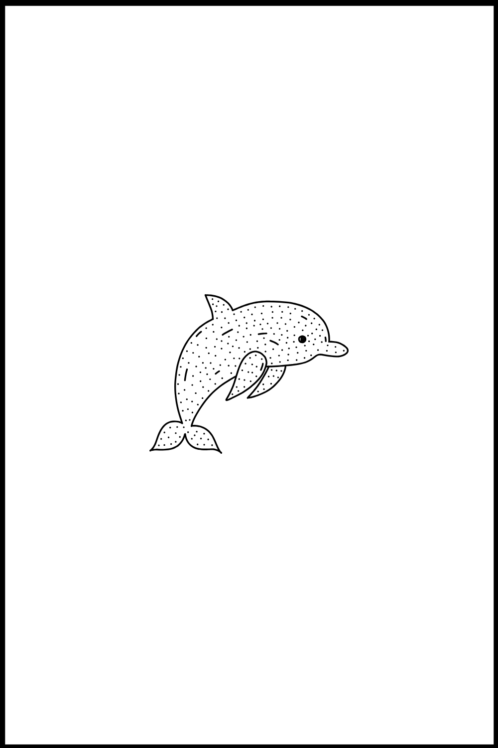 50+ Cute Dolphin Doodles Ideas to Draw - Artist Been