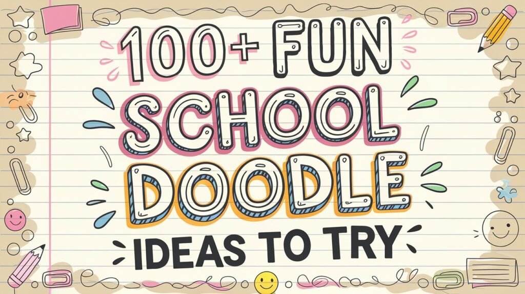 100 Fun School Doodle Ideas To Try Artist Been