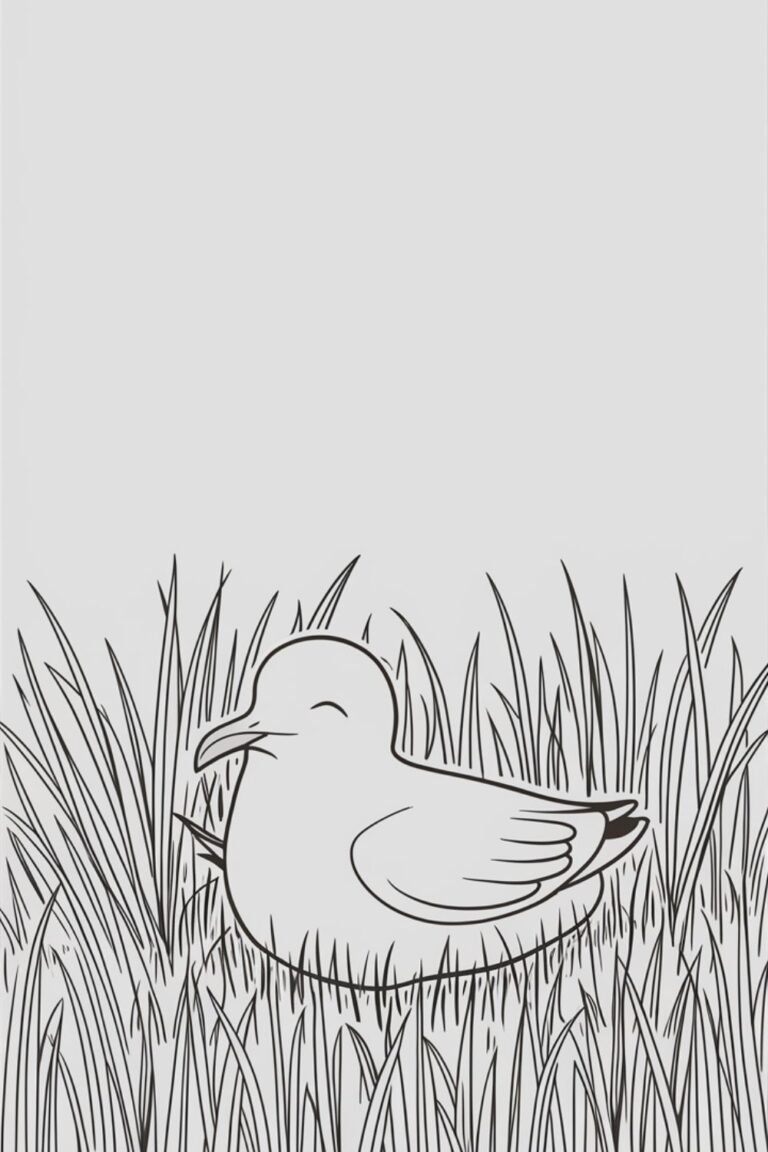 15 Easy and Cute Seagull Drawing Ideas for Beginners 🕊️ - Artist Been
