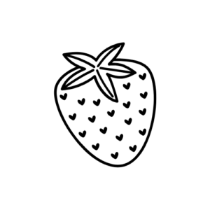 35+ Sweet Strawberry Drawing Ideas for Beginners - Artist Been