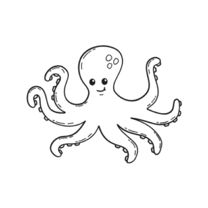 31+ Original Octopus Drawing Ideas for Beginners - Artist Been