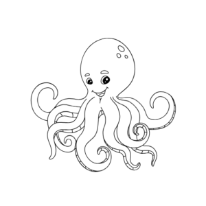 31+ Original Octopus Drawing Ideas for Beginners - Artist Been