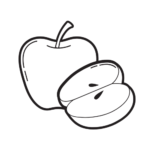 35+ Amazing Apple Drawing Ideas for beginners - Artist Been