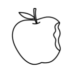 35+ Amazing Apple Drawing Ideas for beginners - Artist Been