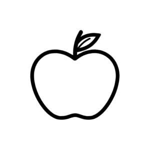 35+ Amazing Apple Drawing Ideas for beginners - Artist Been