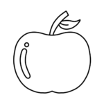 35+ Amazing Apple Drawing Ideas for beginners - Artist Been