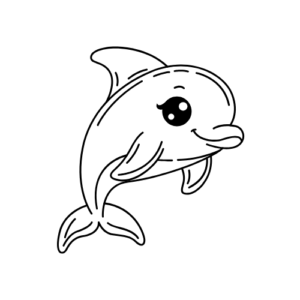 35+ Dashing Dolphin Drawing Ideas for Beginners - Artist Been