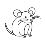 36+ Witty Mouse Drawing Ideas for Beginners - Artist Been