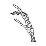 33+ Skinny Skeleton Drawing Ideas for Beginners - Artist Been