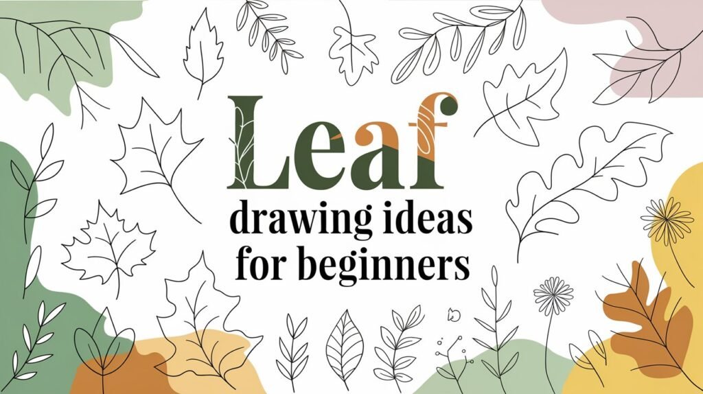 32+ Lovely Leaf Drawing Ideas for Beginners - Artist Been