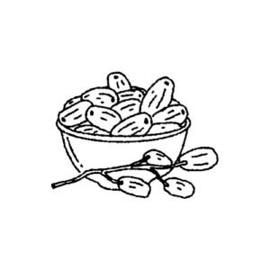 32+ Healthy Date Drawing Ideas for Beginners - Artist Been