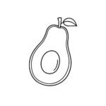 34+ Awesome Avocado Drawing Ideas for Beginners - Artist Been