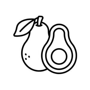 34+ Awesome Avocado Drawing Ideas for Beginners - Artist Been