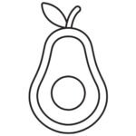 34+ Awesome Avocado Drawing Ideas for Beginners - Artist Been