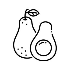 34+ Awesome Avocado Drawing Ideas for Beginners - Artist Been