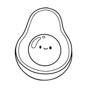 34+ Awesome Avocado Drawing Ideas for Beginners - Artist Been