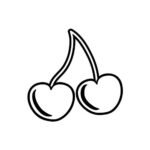 33+ Tasty Cherry Drawing Ideas for Beginners - Artist Been
