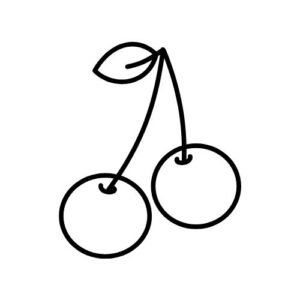 33+ Tasty Cherry Drawing Ideas for Beginners - Artist Been