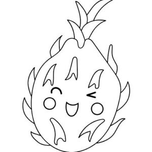 33+ Dark Dragon Fruit Drawing Ideas for Beginners - Artist Been