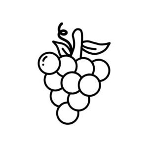 30+ Good Grape Drawing Ideas for Beginners - Artist Been