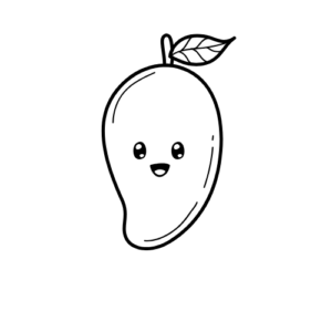 35+ Sweet Mango Drawing Ideas for Beginners - Artist Been