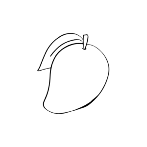 35+ Sweet Mango Drawing Ideas for Beginners - Artist Been