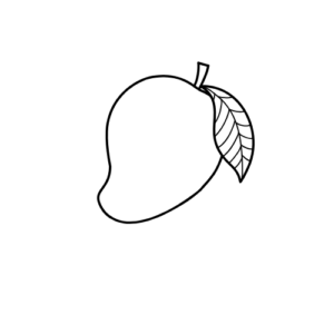 35+ Sweet Mango Drawing Ideas for Beginners - Artist Been