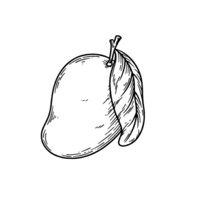 35+ Sweet Mango Drawing Ideas for Beginners - Artist Been
