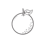 32+ Tasty Orange Drawing Ideas for Beginners - Artist Been