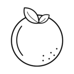 32+ Tasty Orange Drawing Ideas for Beginners - Artist Been