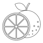 32+ Tasty Orange Drawing Ideas for Beginners - Artist Been